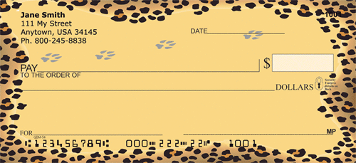 Animal Print Checks Animal Print Personal Check Styles At Animal Print Checks Animal Print Personal Check Styles At