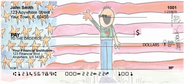Patriotic Personal Checks