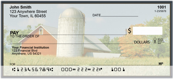Rugged And Rustic Personal Checks