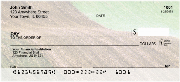 Fields In Spring Personal Checks