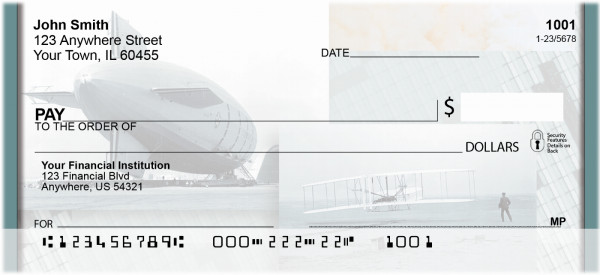 Historical Aviation Personal Checks