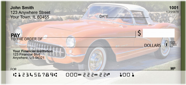 Vintage Corvettes Personal Checks