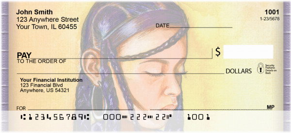 African Art Personal Checks