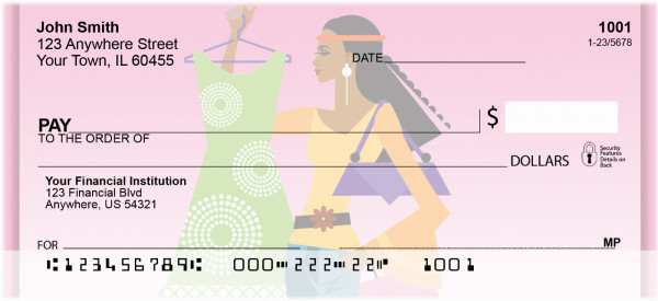 African Girly Girls Personal Checks